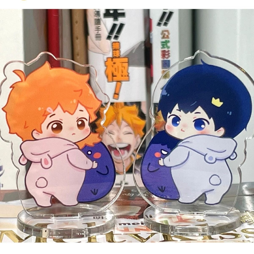 Volleyball Junior ขาตั้งอะคริลิค Haikyuu ขาตั้ง Hyuga Shoyo Kageyama ...