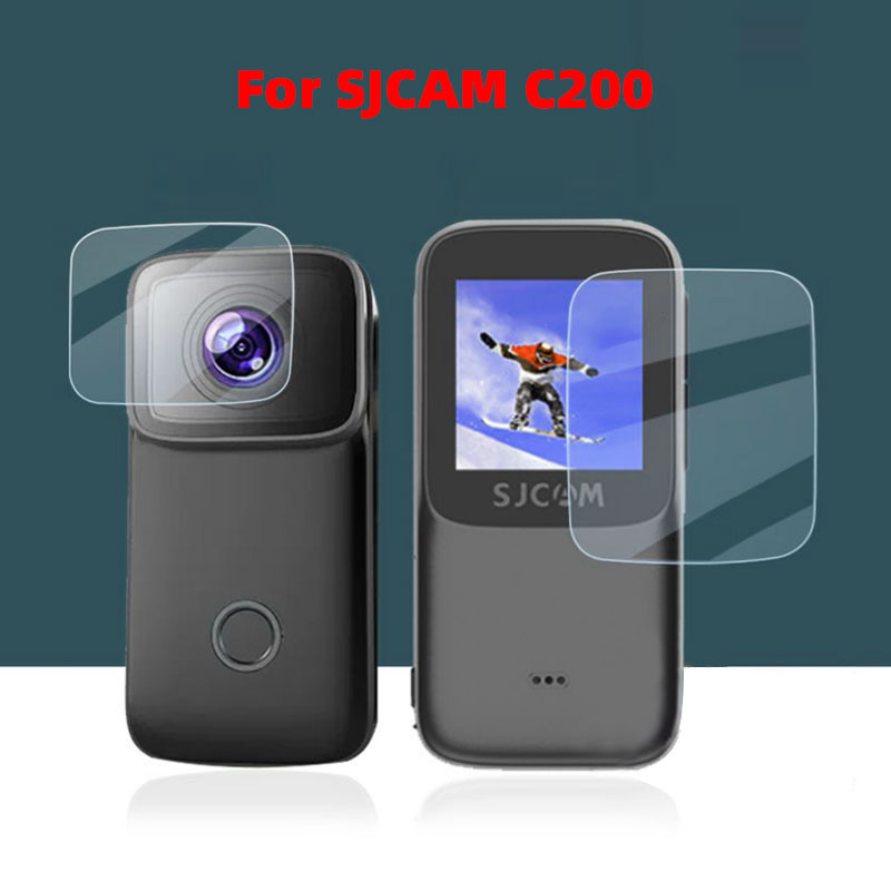 ฟิล์มกระจกนิรภัยกันรอยหน้าจอ สําหรับ SJCAM C200 | Shopee Thailand