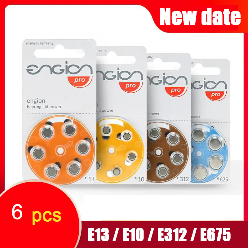 เครื่องช่วยฟังแบตเตอรี่ สังกะสี e312 S312 P312 PR41 A312 e10 A10 P10 ...