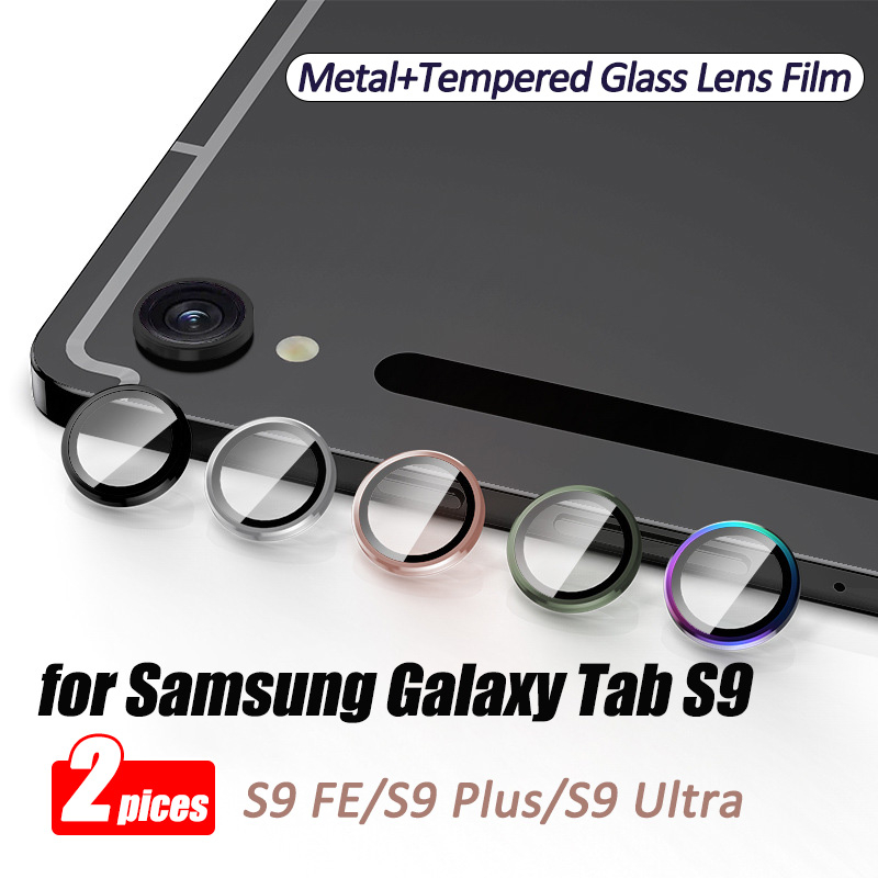 2 ชิ้นแหวนเลนส์สําหรับ Samsung Galaxy Tab S9/S10 S9 FE/S9 S10 Plus/S9 ...