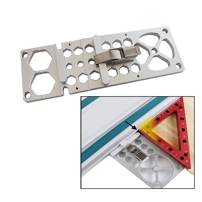90 Degree Right Angle Guide Rail Clamp Woodworking Angle Stop for ...