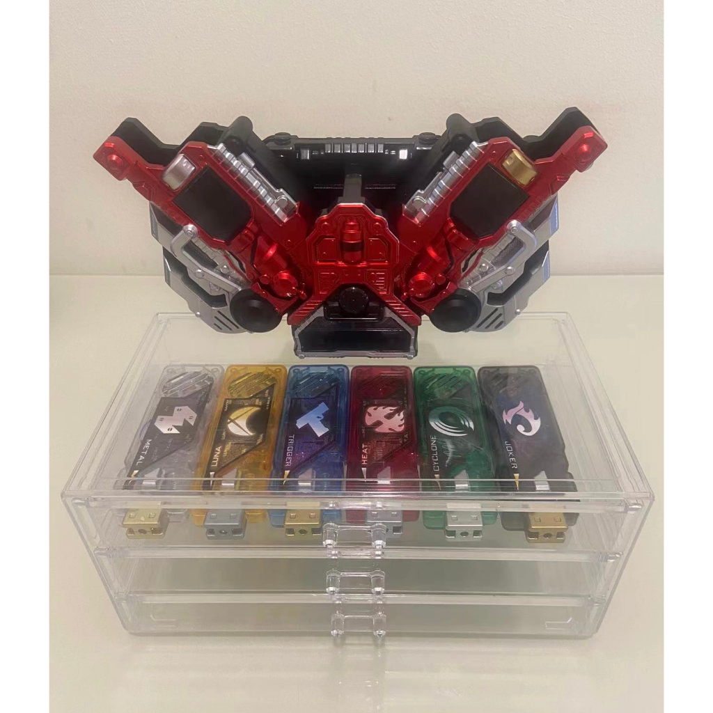 Kamen Rider W driver DX Gaia Memory Lost driver henshin belt Storage ...