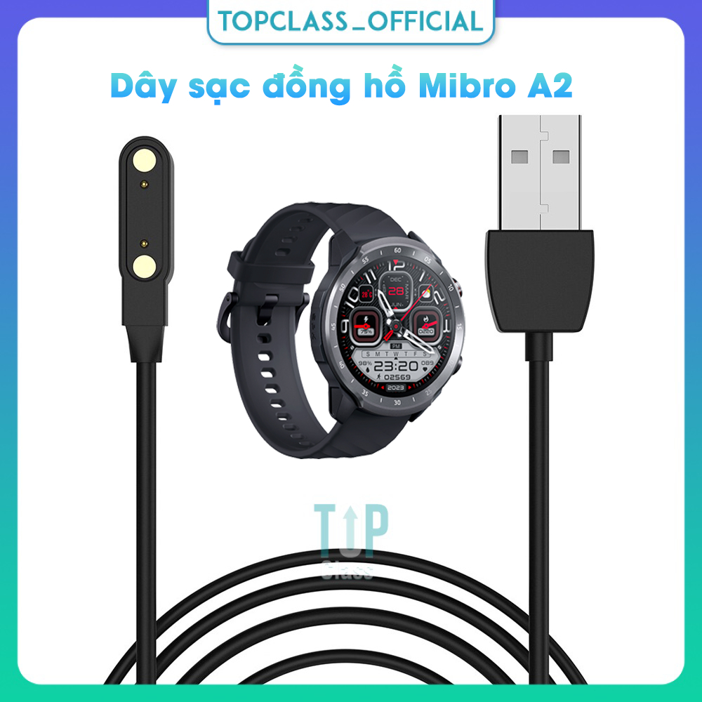 สายชาร์จ USB สำหรับนาฬิกาอัจฉริยะ Mibro A2 C3 อุปกรณ์ชาร์จสำหรับความ ...