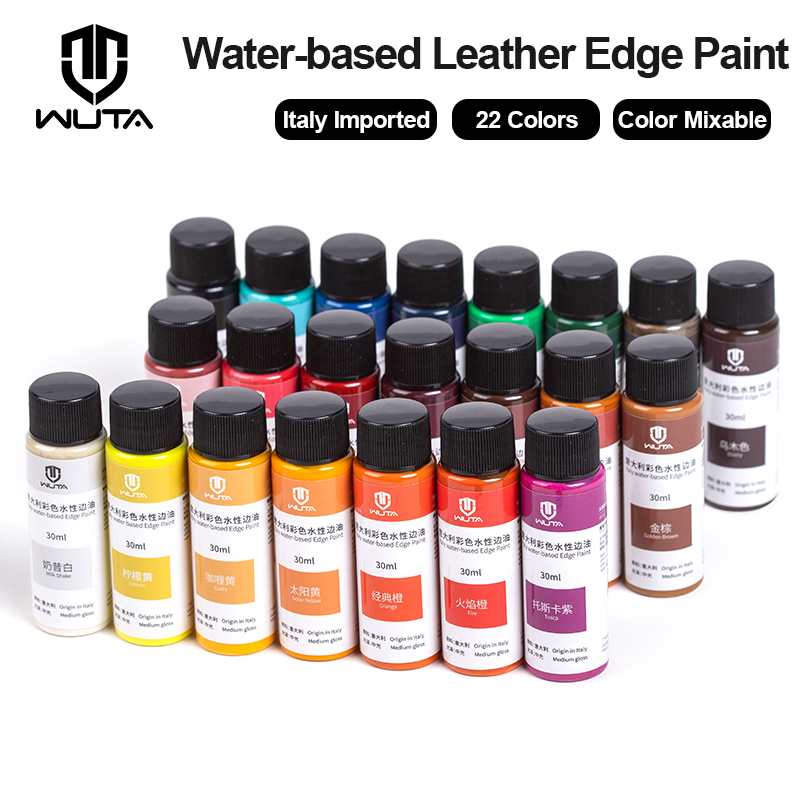 Wuta นําเข้าจากอิตาลี เคลือบสีน้ํามัน 30 มล. สําหรับย้อมสี ตกแต่งขอบ ...