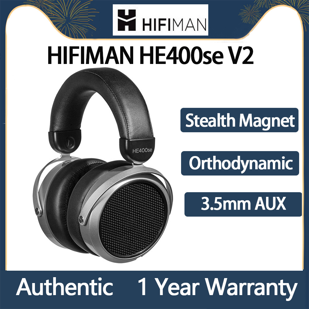 ของแท้ Hifiman HE400se V2 หูฟังแม่เหล็ก 25 โอห์ม 20Hz-20KHz NEO ...