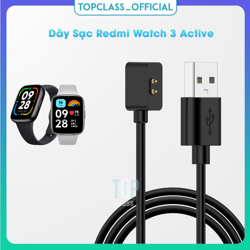 สายชาร์จ USB สำหรับนาฬิกาอัจฉริยะ Redmi Watch 3 Active อุปกรณ์ชาร์จ ...