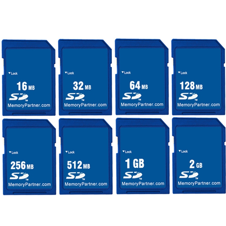 พร้อมสต็อก Sandisk SD card (16MB/32MB/64MB/128MB/256MB/512MB/1GB/2GB ...