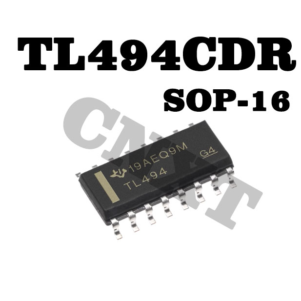 10 ชิ้น/ล็อ TL494 TL494C TL494CDR ตต้นฉบับใหม่ SOP16 | Shopee Thailand