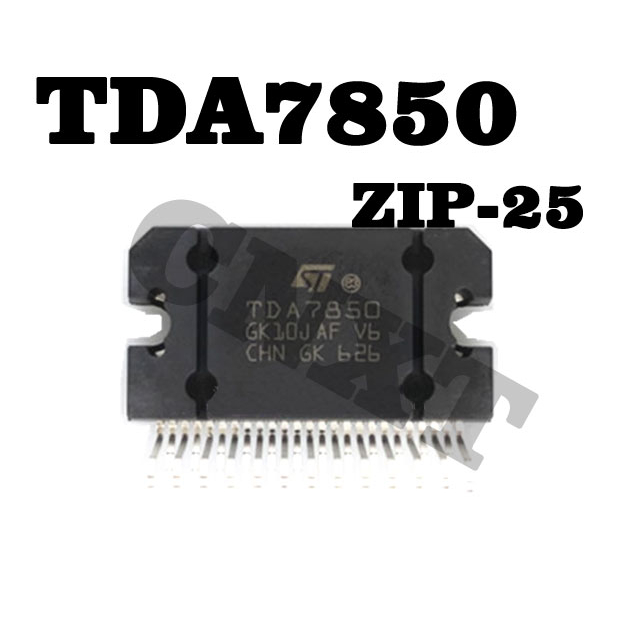1 ชิ้น/ล็อ TDA7850 ZIP-25 4 * 50W เครื่องขยายเสียงชิปเครื่องขยายเสียงรถยนต์ ตต้นฉบับใหม่ ...