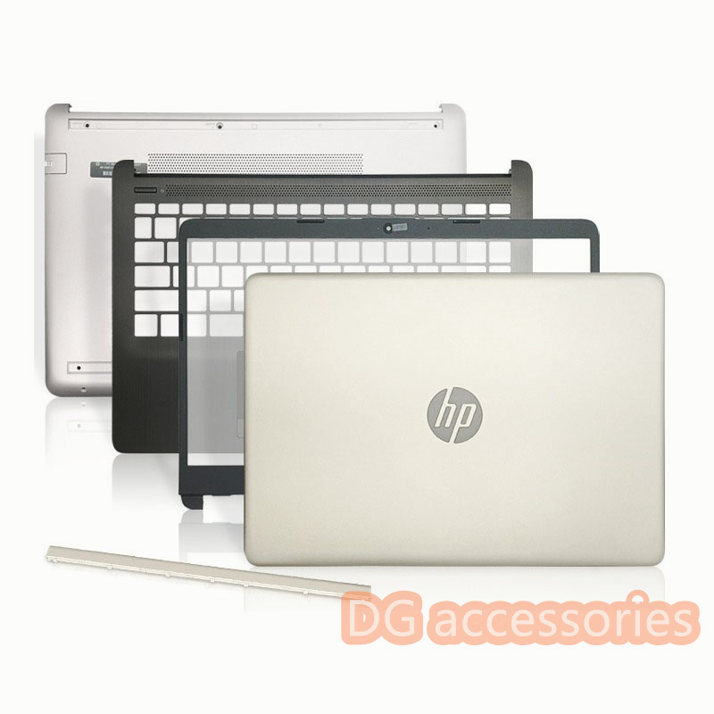 ใหม่ เคสแล็ปท็อป LCD ด้านหลัง ด้านข้าง B และ C สําหรับ HP 14S-CF 14S-CR 14-CF DP DK 240 G8 340 ...