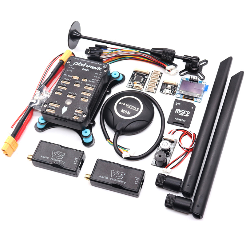 Pixhawk PX4 PRO PIX ตัวควบคุมการบิน 32 บิต พร้อมควอดคอปเตอร์บังคับ 4G SD Ardupilot ArduPlane ...