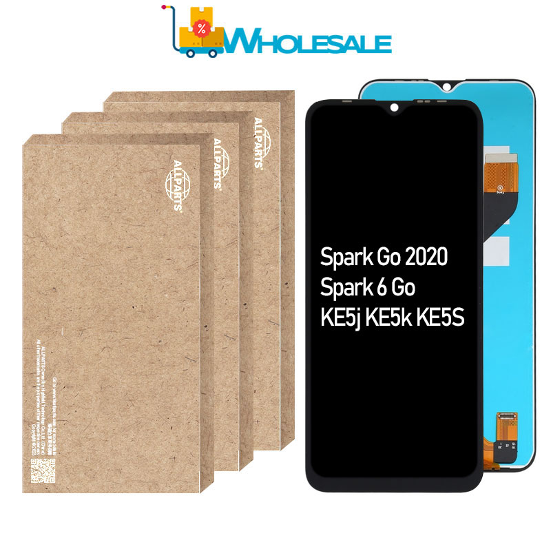 อะไหล่หน้าจอสัมผัส LCD แบบเปลี่ยน สําหรับ Tecno Spark 6 GO Spark GO ...