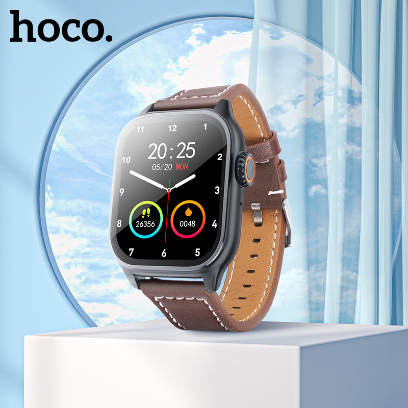 [call Version] HOCO Y17 ของแท้ 100% สมาร์ทวอทช์ บลูทูธ 5.0 วัดอัตราการเต้นหัวใจ IP67 กันน้ํา ...