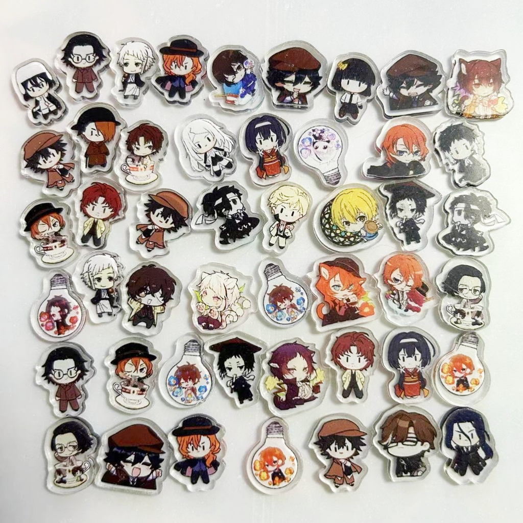 Bungo แผ่นสติกเกอร์อะคริลิค ลายสุนัขจรจัด 2 ซม. อุปกรณ์เสริม สําหรับติด ...