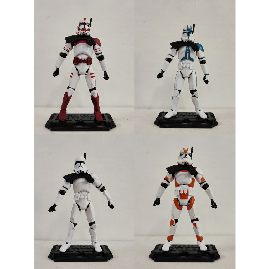 ฟิกเกอร์ STAR WARS Republic Clone Trooper 3.75 นิ้ว สีฟ้า แดง ส้ม ขาว ... ฟิกเกอร์ STAR WARS Republic Clone Trooper 3.75 นิ้ว สีฟ้า แดง ส้ม ขาว ...