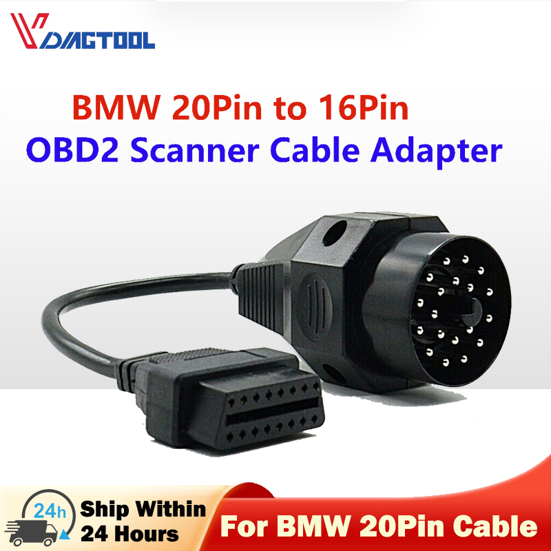 20 Pin ถึง 16Pin OBD2 เครื่องสแกนเนอร์สาย OBD2 อะแดปเตอร์ OBD2 ...