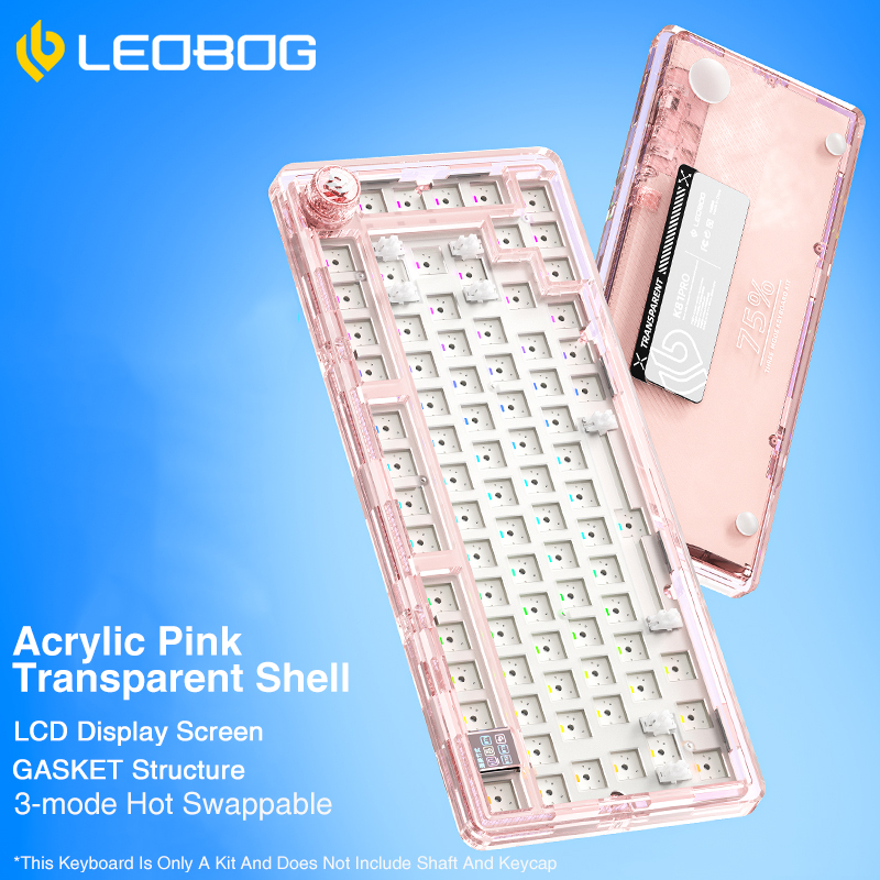 Aula LEOBOG K81 Pro คีย์บอร์ดเล่นเกมไร้สายบลูทูธ 5.0 2.4G มีสาย 3 โหมด ...