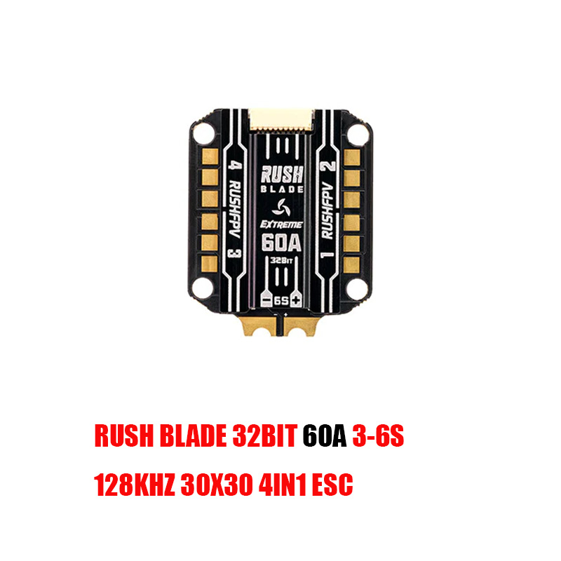 Rushfpv RUSH BLADE V2 Stack F722 ตัวควบคุมการบินดิจิทัลอะนาล็อก 60A ...