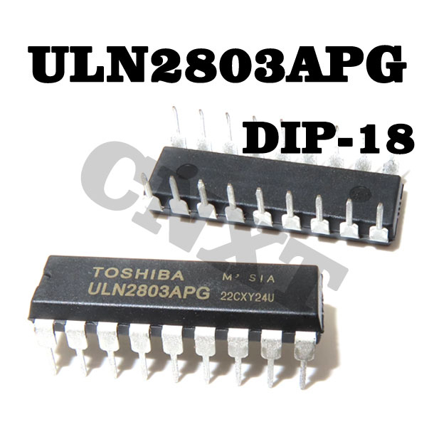 10 ชิ้น/ล็อต ULN2803 ULN2803APG DIP-18 ใหม่ชิปไดรเวอร์ทรานซิสเตอร์ ...