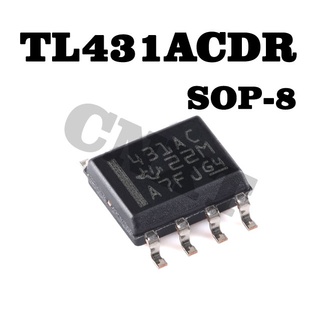 10 ชิ้น/ล็อต ต้นฉบับใหม่ TL431ACDR TL431 TL431ACD SOP-8 เกณฑ์มาตรฐานที่แม่นยำ ic | Shopee Thailand