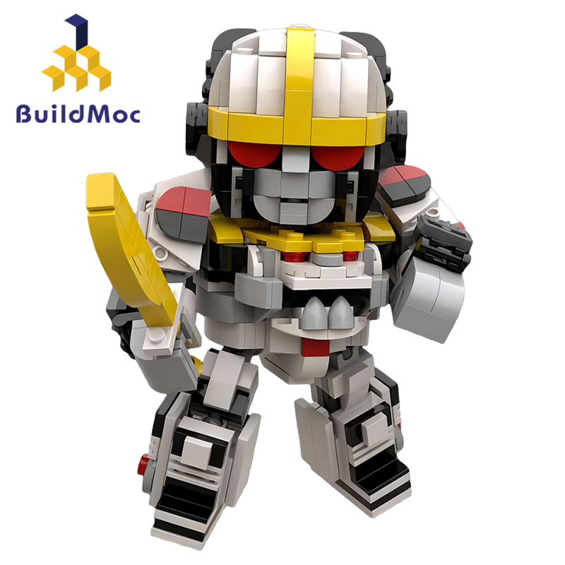 Buildmoc บล็อกตัวต่อโมเดล รูปเสือ Zord Mighty Morphin Power Rangers ของ ...