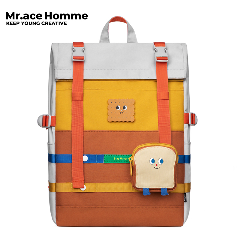 Mr. ace Homme Foodie Series Large Laptop Backpack กระเป๋าเป้สะพายหลัง ...