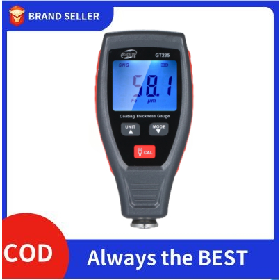 Benetech GT235 เครื่องวัดความหนาของสี หน้าจอ LCD 0~1800μm พร้อมกระเป๋า สําหรับรถยนต์ | Shopee ...