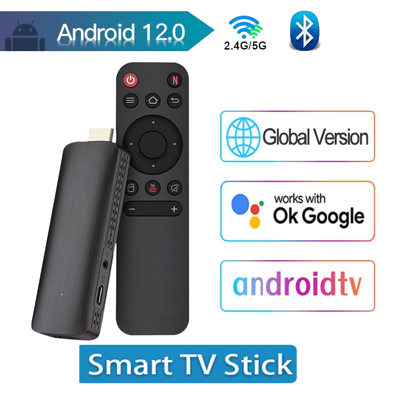 H313 Android 10 TV Stick HDR Set Top OS 4K บลูทูธ 5.0 WiFi 6 2.4/5.8G ...
