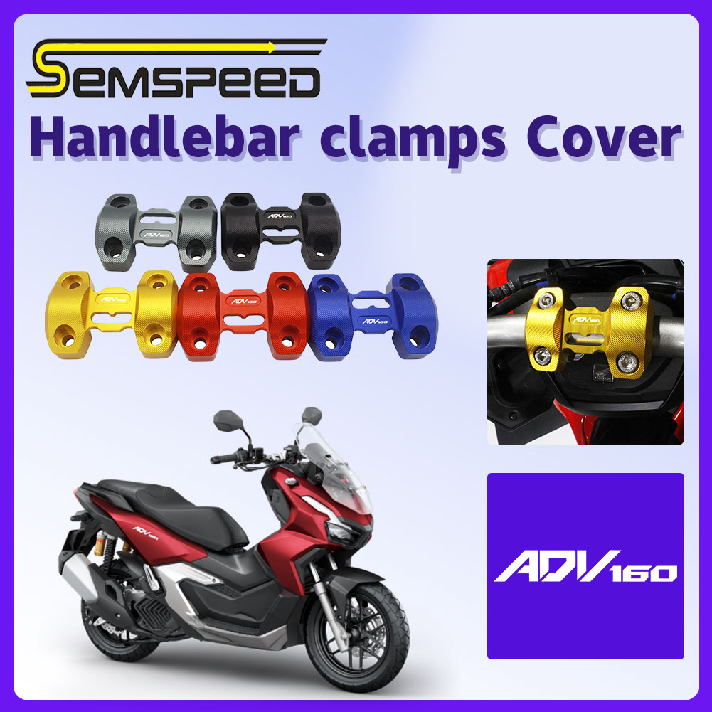 SEMSPEEDFor Honda ADV 160 2022-2024 w\ โลโก้ ADV160 Handlebar Riser ...