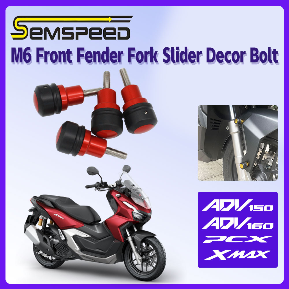 SEMSPEEDFor Honda ADV150 ADV160 FORZA PCX ADV 160 150 รถจักรยานยนต์ M6 ...
