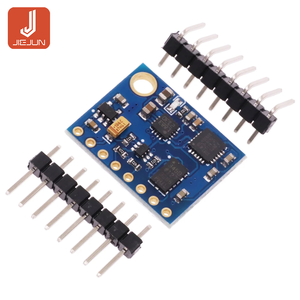 Gy-85 BMP085 โมดูลเซนเซอร์ 9 แกน ITG3205+ADXL345 + HMC5883L 6DOF 9DOF IMU สําหรับ arduino ...