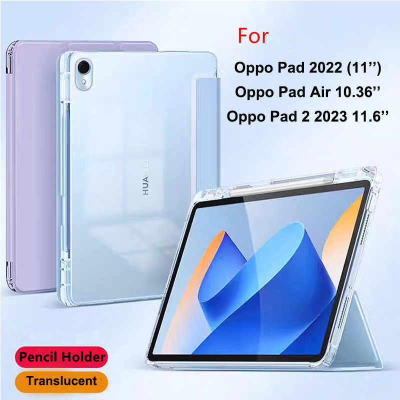 เคสใส เนื้อแมตต์ พร้อมช่องใส่ปากกา สําหรับ Oppo Pad 2 2023 11.61 Oppo ...
