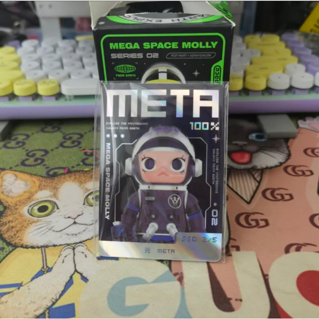 [ของแท้] POPMART MOLLY MEGA SPACE MOLLY 100% V2 Series Secret Style ...