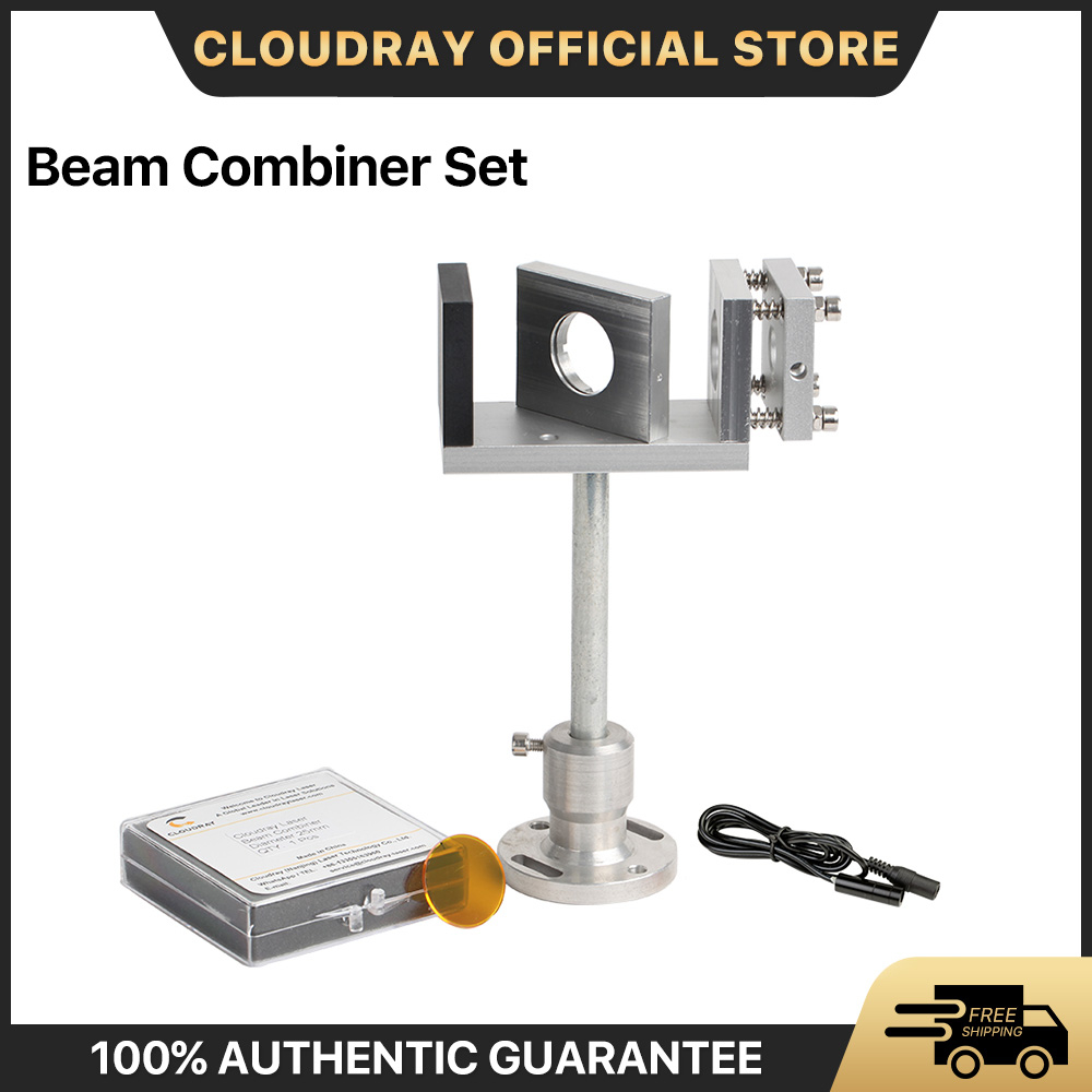 Cloudray Beam Combiner Set 20/25mm ZnSe Laser Beam Combiner + Mount ...