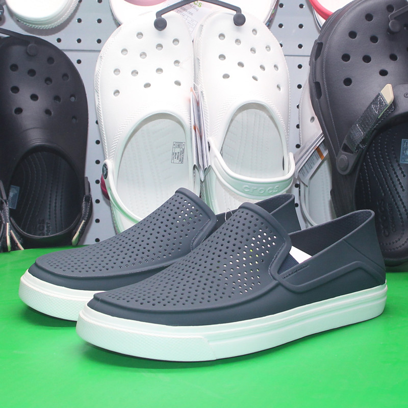 Crocs men sandal ต้นฉบับ 100% รองเท้าไซส์ใหญ่ 202363 | Shopee Thailand