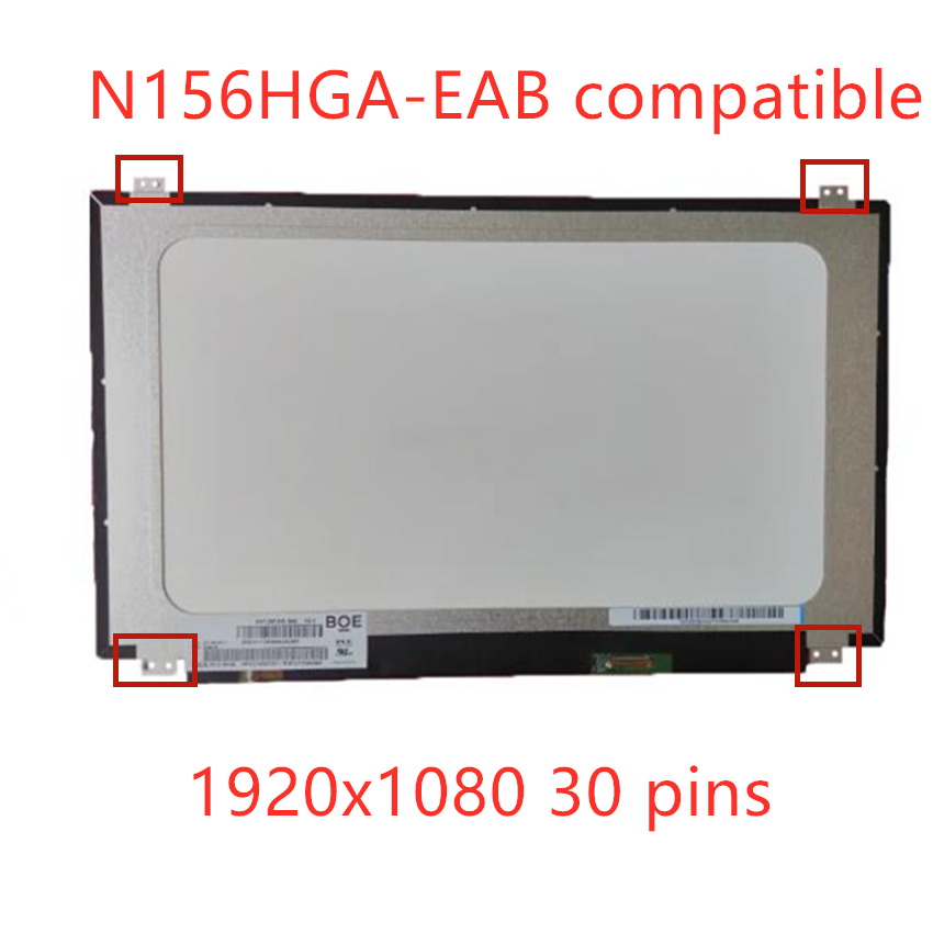 หน้าจอแล็ปท็อป lcd N156HGA-EAB N156HGE EAB N156HGE EBB N156HGE EAL ...