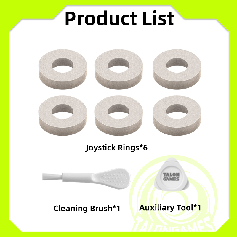 6 ชิ้น TALONGAMES Joystick Rings แหวนจอยสติ๊กควบคุมจอยสติ๊ก สําหรับ ...