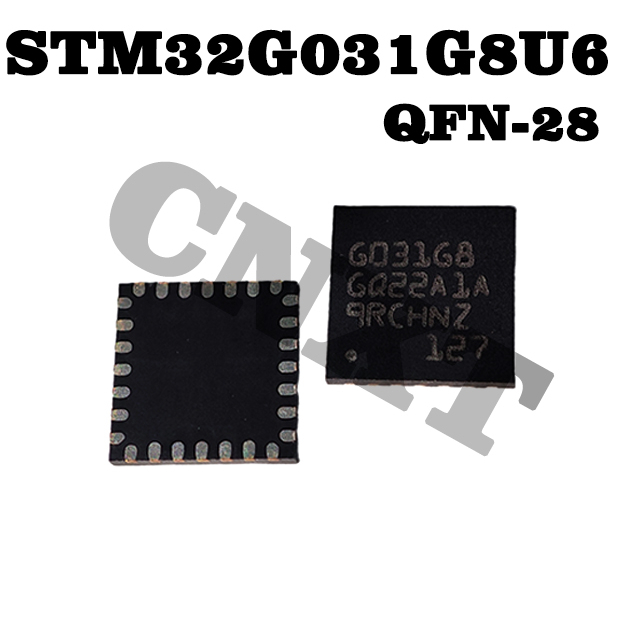 5 ชิ้น / ล็อตเดิม STM32G031G8U6 G031G8 ชิปไมโครคอนโทรลเลอร์ 32 บิต ...