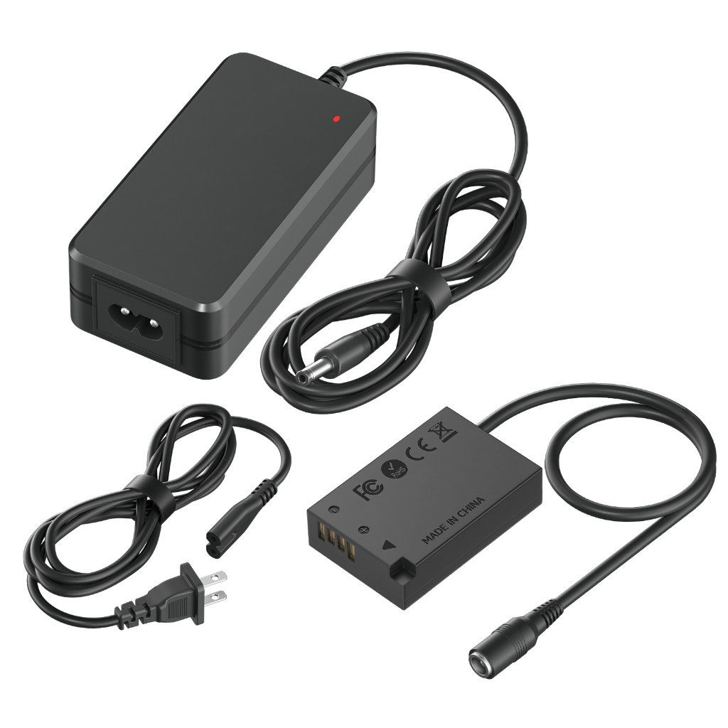 Palo ชุดอะแดปเตอร์แบตเตอรี่ดัมมี่ ACK E18 DR-E18 DC Coupler LP-E17 สําหรับ Canon EOS R8 R10 200D ...