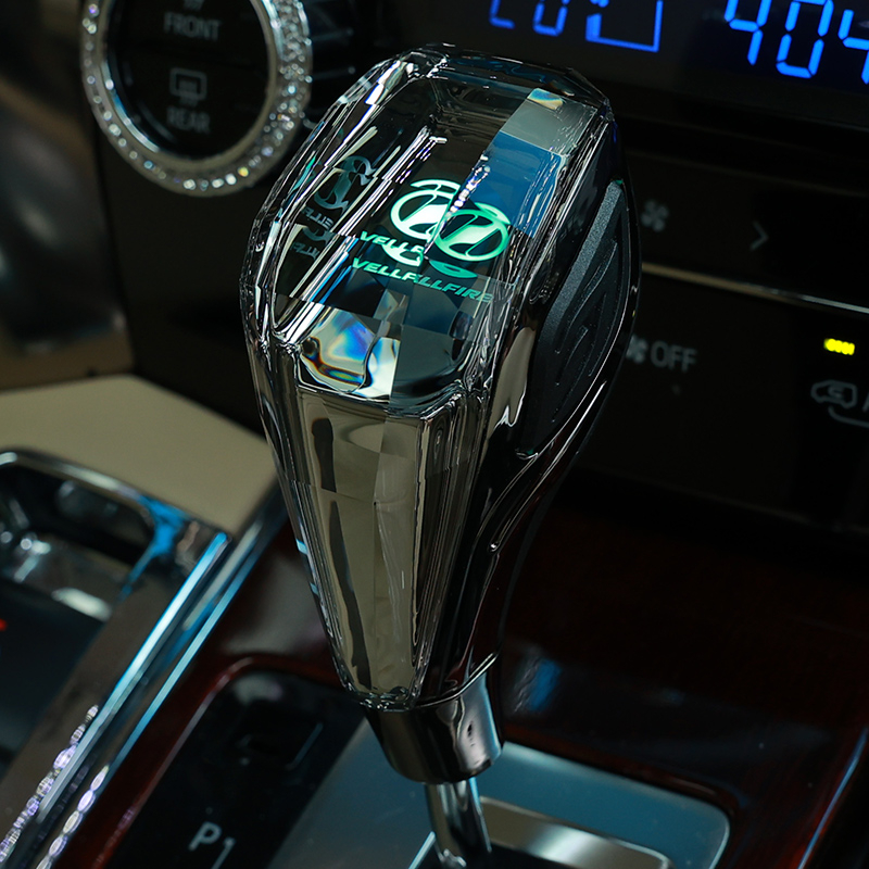 Toyota vios Alphard Vellfire Estima Harrier ลูกบิดเกียร์ LED คริสตัล ...