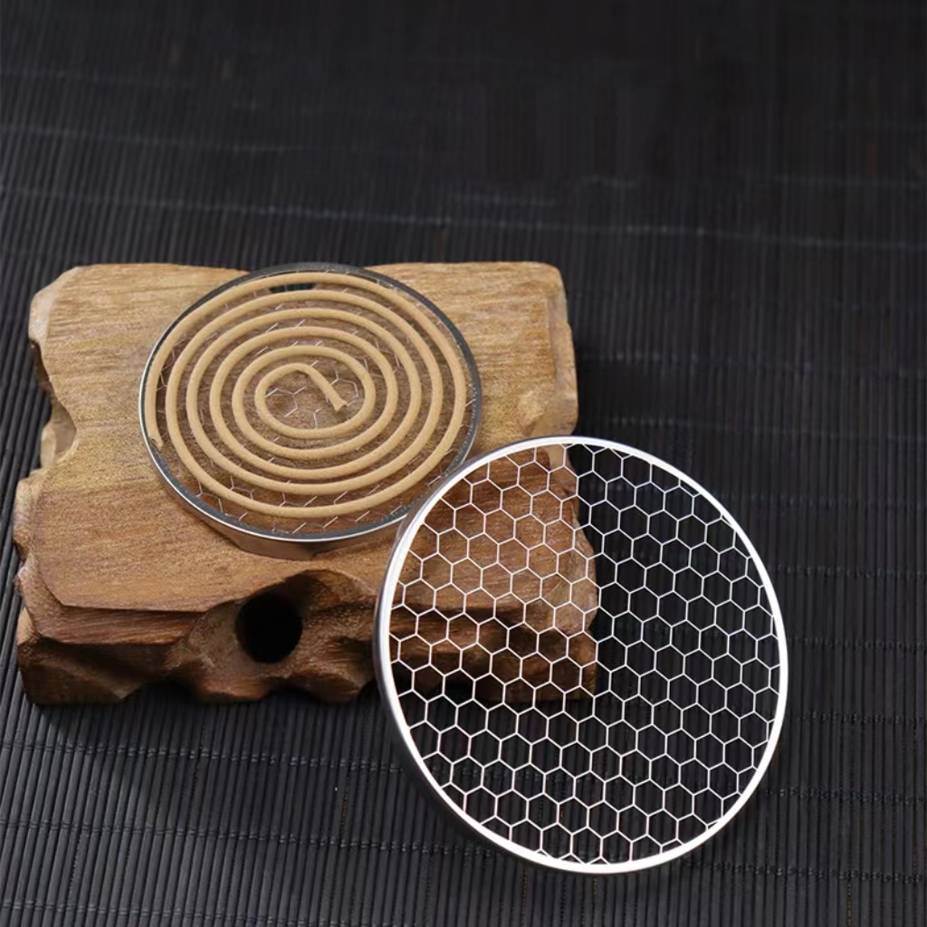 กระทะธูปชั้นวาง 304 สแตนเลสตาข่ายยึดทนไฟเสื่อครัวเรือนกระทะธูป ...