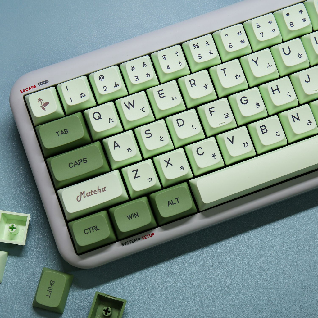 [Thai] 125 Keys Green Matcha/มัทฉะเขียว Keycap Set XDA Profile ...
