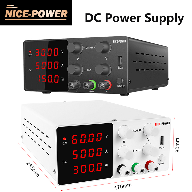 Nice-power เครื่องจ่ายไฟ DC Power Supply 30V 60V 10A 5A SPS-W3010 ...