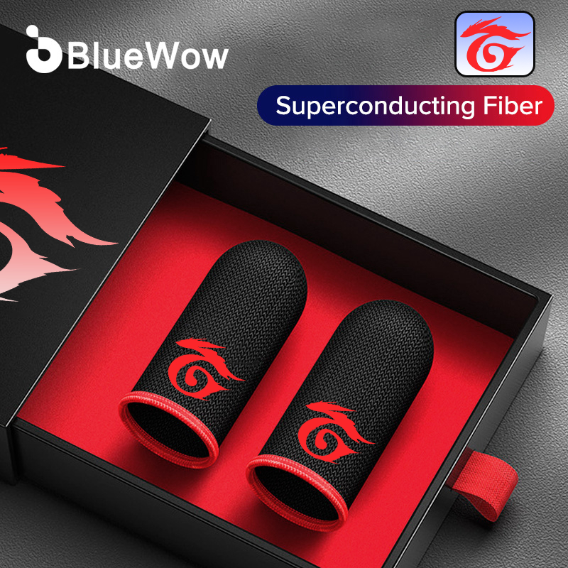 Bluewow ปลอกสวมนิ้วหัวแม่มือ ไฟเบอร์ ระบายอากาศ กันเหงื่อ สําหรับเล่นเกมส์ | Shopee Thailand