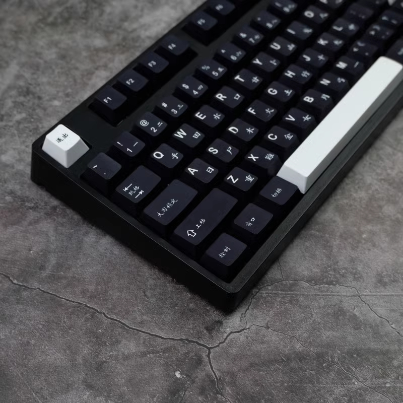 GMK Shanshui Keycaps, 140 คีย์ PBT Keycaps โปรไฟล์เชอร์รี่ DYE-SUB ส่วน ...
