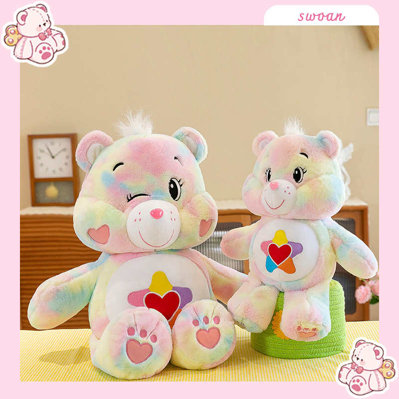 【Swoan】Care bears 35ซม./50ซม ตุ๊กตาแคร์แบร์ ตุ๊กตาหมีสุดฮิต ของขวัญวัน ...