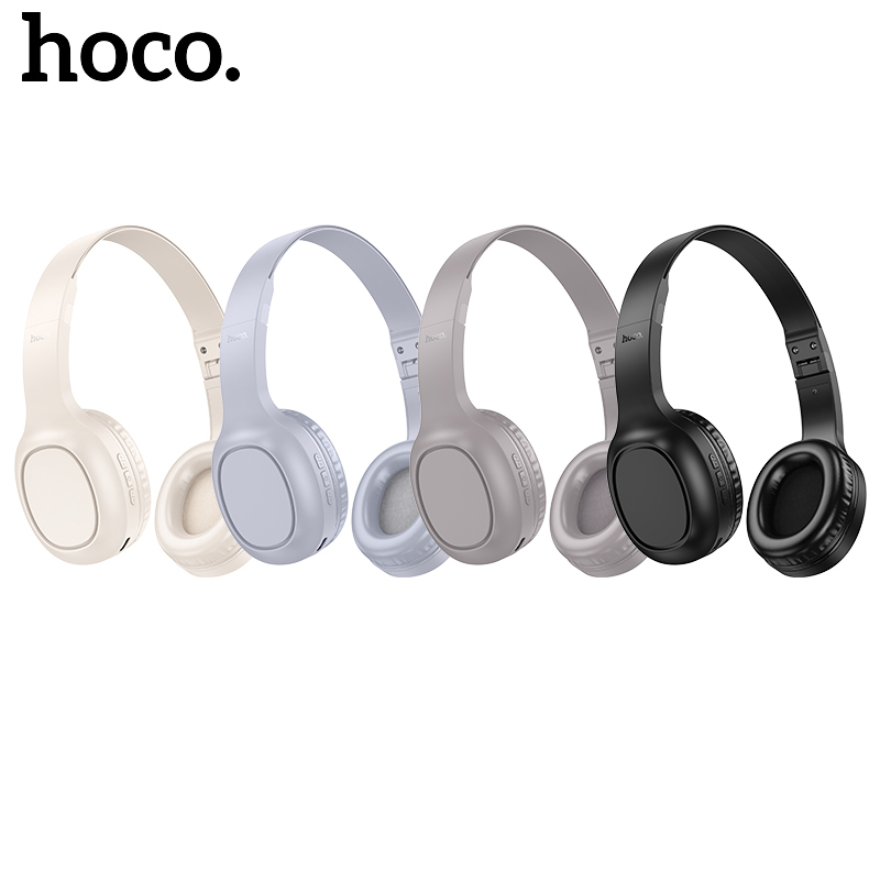 Hoco W46 ชุดหูฟังบลูทูธไร้สาย พร้อมไมโครโฟน BT5.3 HIFI เสียงสเตอริโอ ...