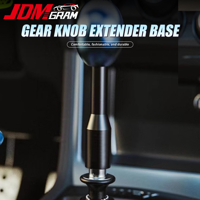 JDMGRAM 167mm อลูมิเนียม SHIFT KNOB Extender Universal Racing Shifter ...