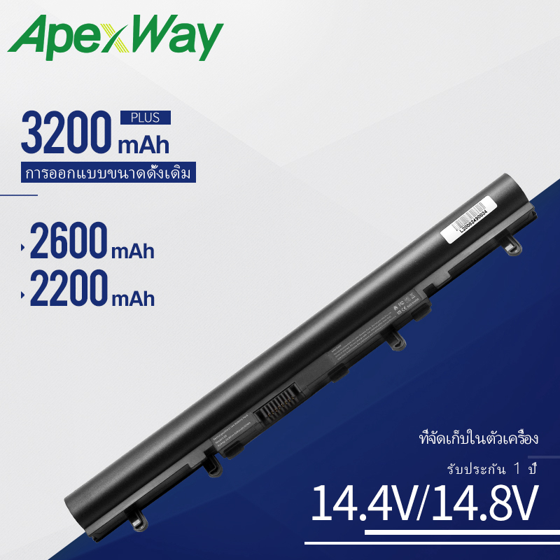 แบตเตอรี่แล็ปท็อป AL12A32 AL12A72 สําหรับ Acer Aspire V5 V5-171 V5-431 ...