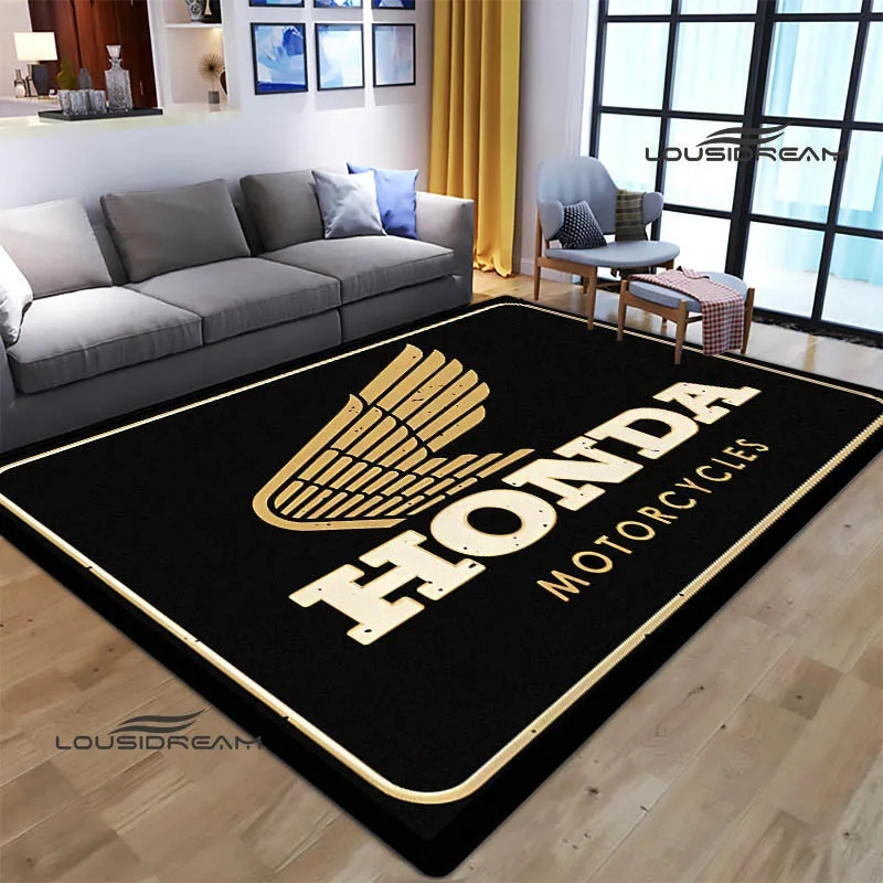 พรมปูพื้น พิมพ์ลายโลโก้ Hrc-honda กันลื่น เหมาะกับของขวัญวันเกิด ...